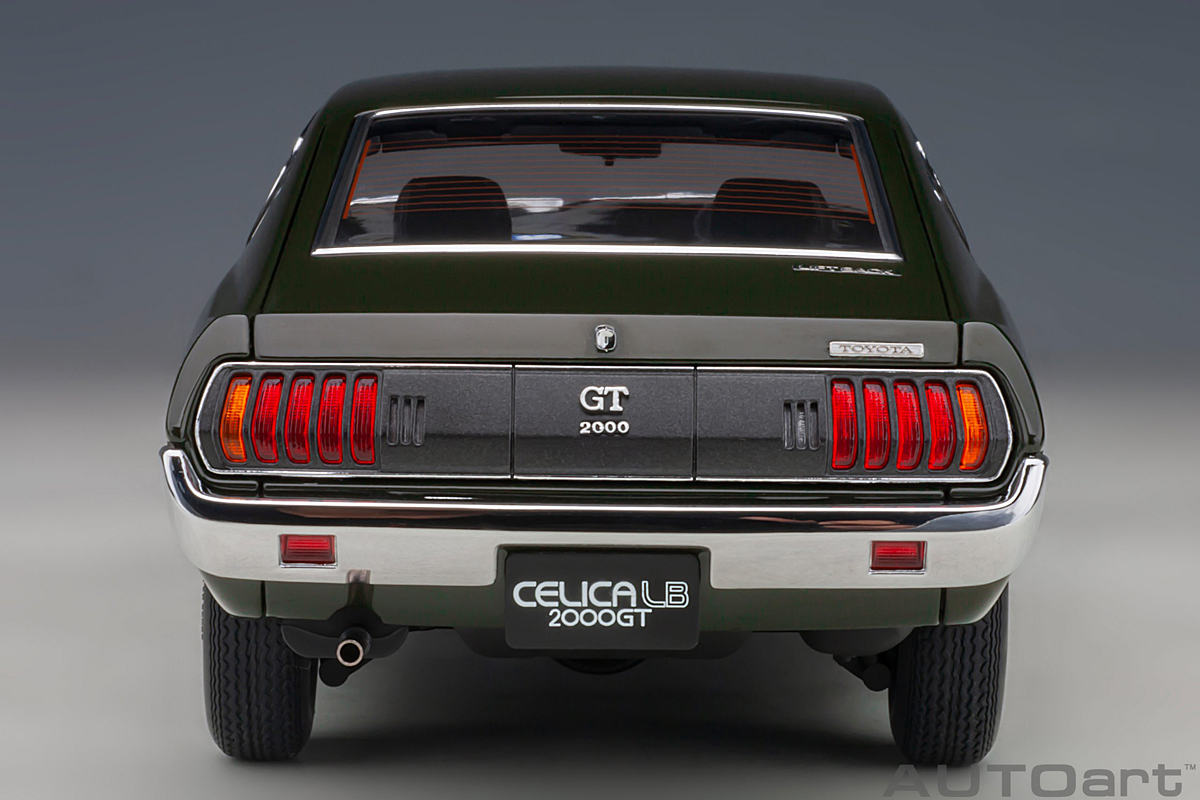 Autoart Toyota Celica Liftback 2000GT, 1973 Moss Green