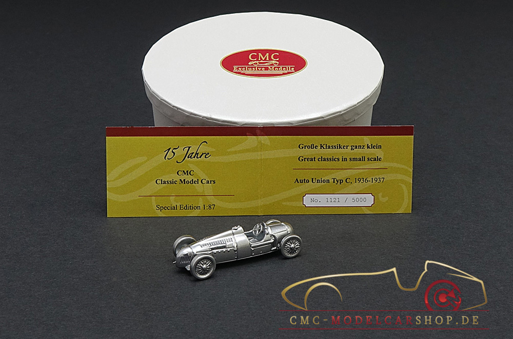 CMC Auto Union Typ C, anniversary model 15 Years CMC, 1:87-CMC A-008