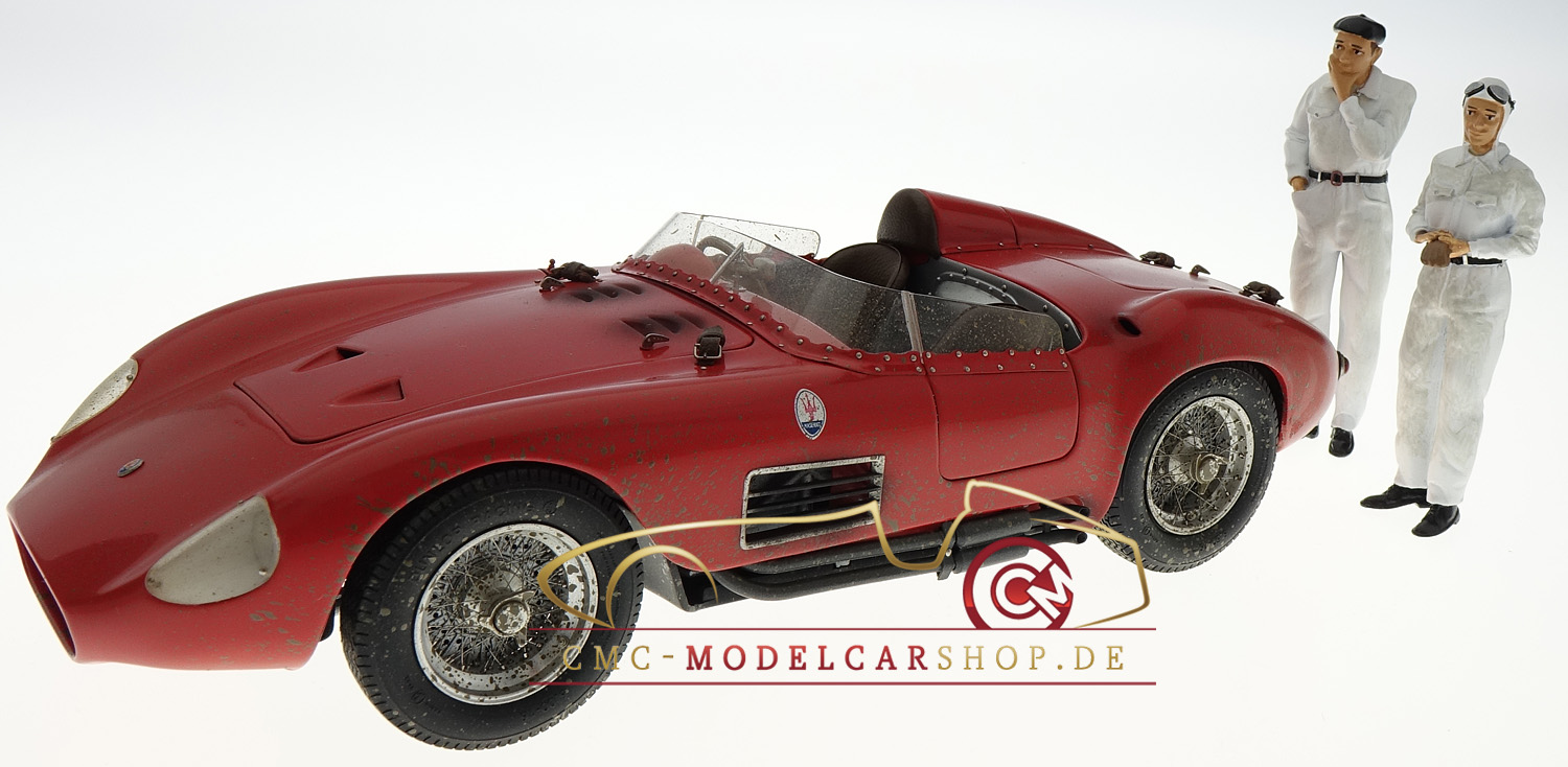 M172 CMC Diorama Maserati 300S Dirty Hero, cmc-modelcarshop.de