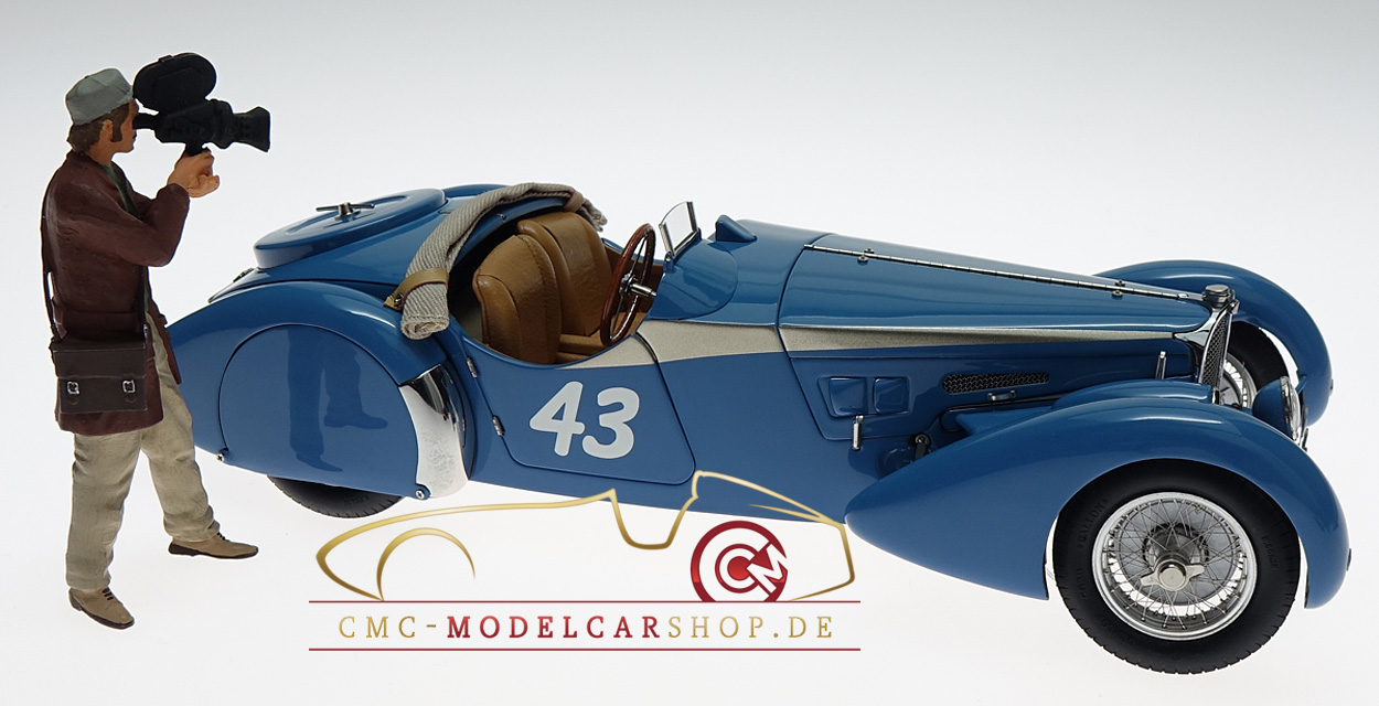 Figurenmanufaktur Figure cameraman 1:18, cmc-modelcarshop